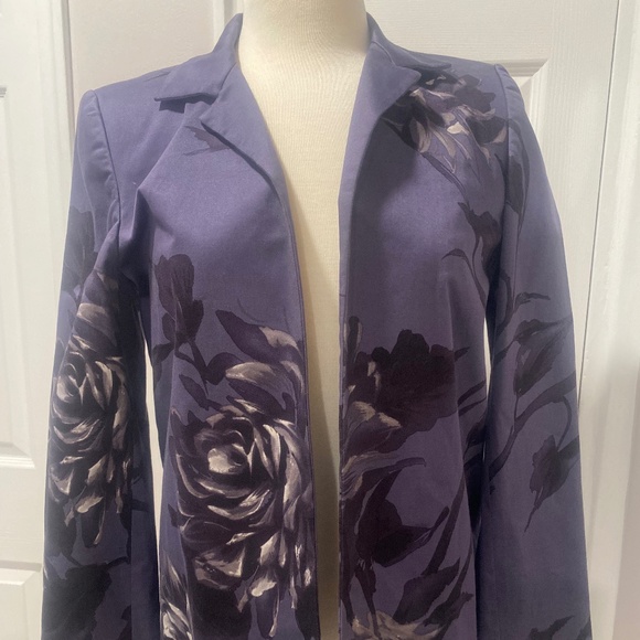 Ellen Tracy | Jackets & Coats | Nwot Linda Allard Ellen Tracy Floral ...